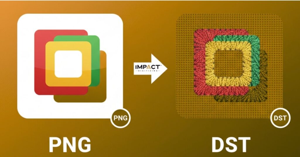 How to Convert PNG to DST